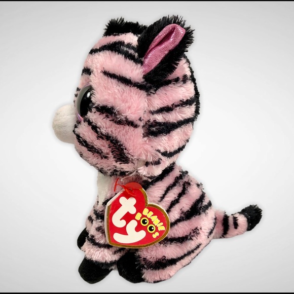 Ty | Toys | Retired Ty Zoey The Zebra Beanie Boos Reg 6 | Poshmark